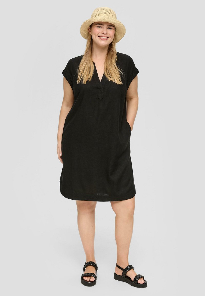 Triangle Day dress - schwarz/mottled black - Zalando
