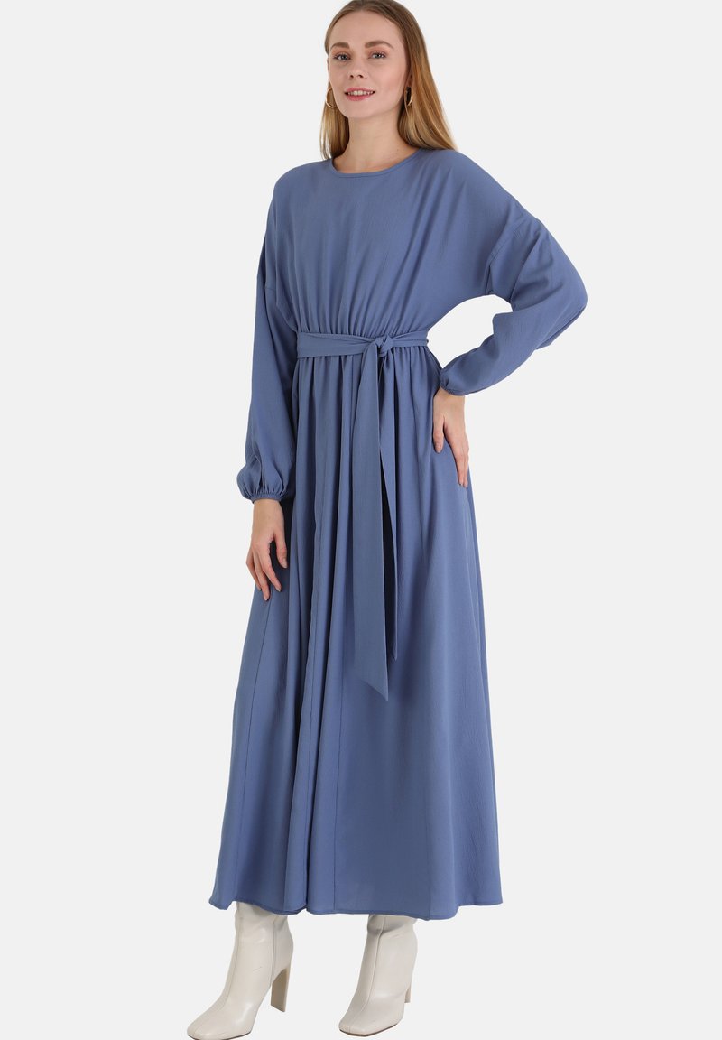 Modanisa MODEST TAVIN - Maxi dress - blue - Zalando.ie