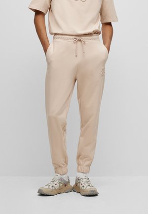HUGO DIMACS - Pantalon de survêtement - beige seven/beige - ZALANDO.FR