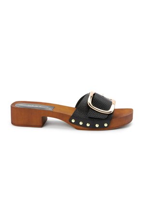 Tamaris Clogs - black leather/schwarz - Zalando.de