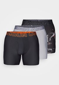 Under Armour UNDERWEAR BOXERS PERFORMANCE 3 PACK - Culotte - black dyed ...