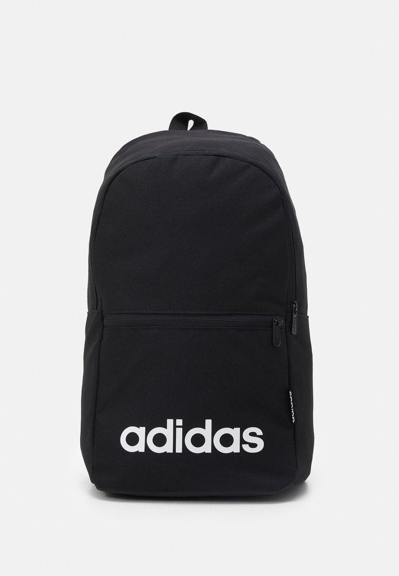 adidas Performance LINEAR CLASSIC DAY - Rucksack - black/white/black ...