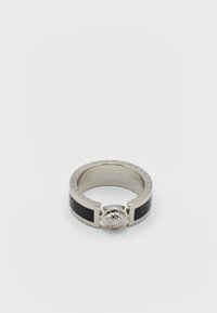 Versace UNISEX - Ring - silver-coloured/black/silberfarben - Zalando.at