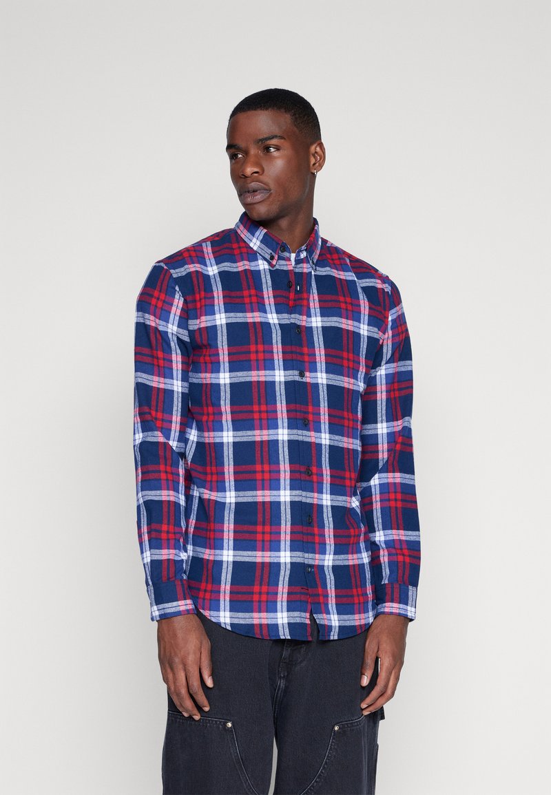 Denim Project Camisa - red/navy/rojo oscuro - Zalando.es