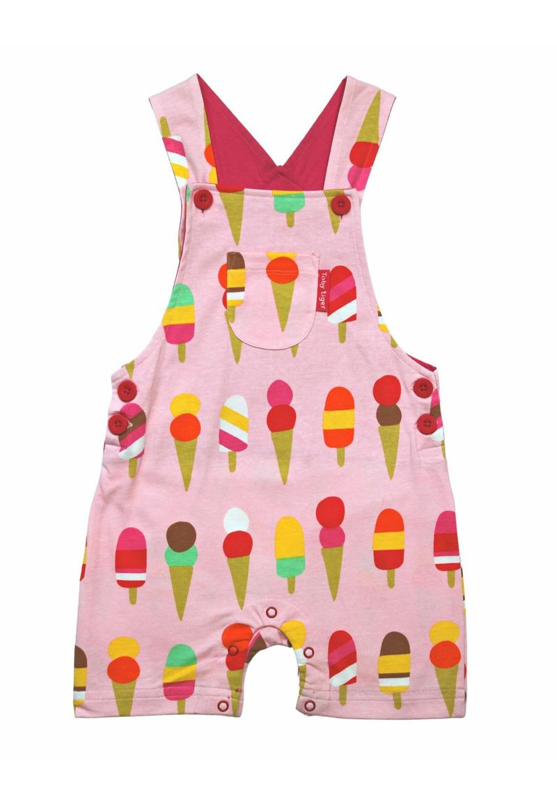 Toby Tiger MIT EISCREME - Latzhose - rosa/pink - Zalando.de