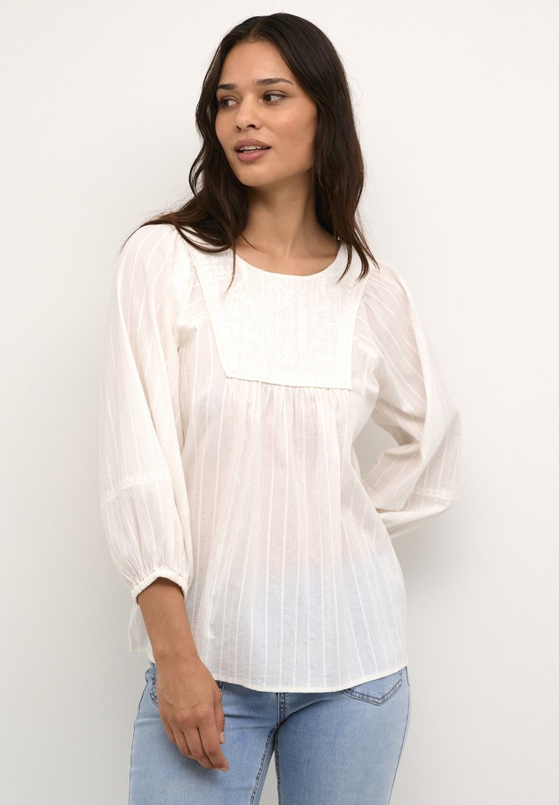 Culture BAMA - Blouse - spring gardenia/crème - Zalando.nl
