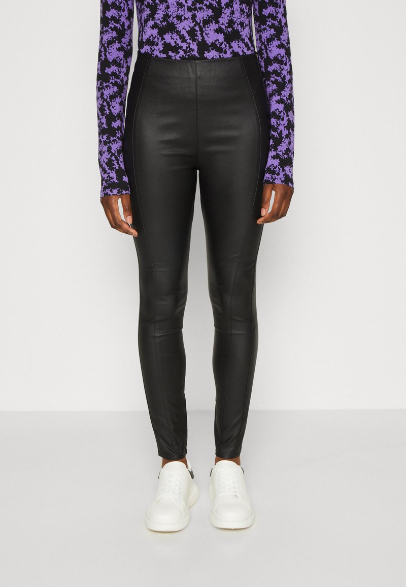 TOM TAILOR DENIM Retuusid - püksid - deep black/must - Zalando.ee