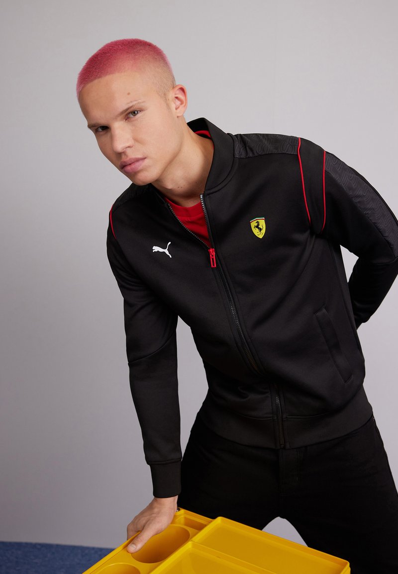 Puma FERRARI RACE - Training jacket - black - Zalando.ie