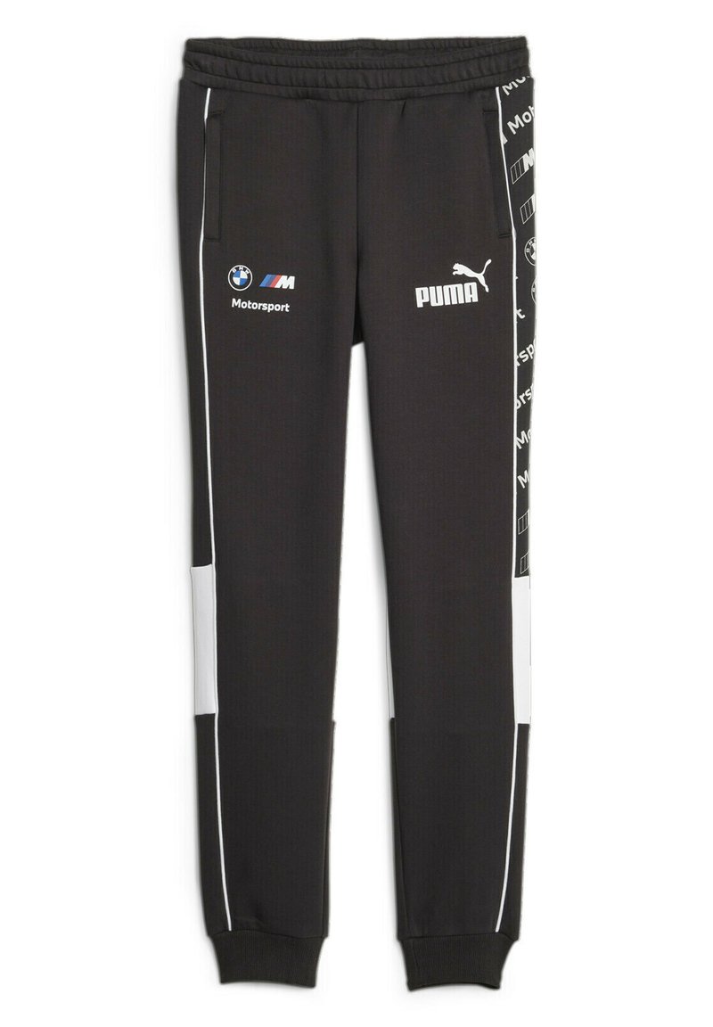 Puma BMW M MOTORSPORT SDS YOUTH MOTORSPORT - Tracksuit bottoms - black ...