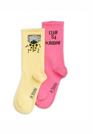 Mini Rodini BASIC LEOPARD 2 PACK UNISEX - Sokker - multi/flerfarget - Zalando.no