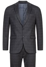 Jeff SET - Completo - check/grigio scuro - Zalando.it