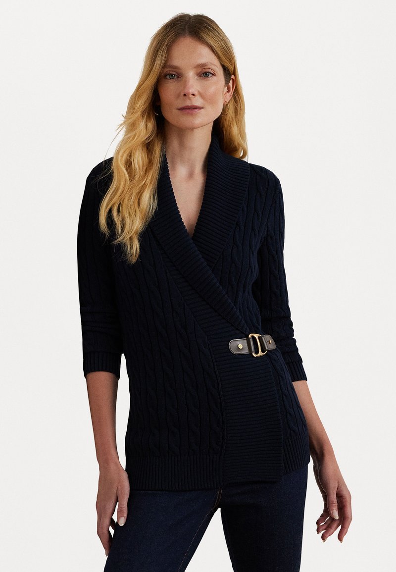 Lauren Ralph Lauren DONATO - Kardigan/granatowy - Zalando.pl