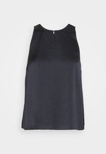 Theory RACER TANK CRUSH - Top - deep navy/azul oscuro - Zalando.es