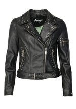 Maze Leather jacket - black - Zalando