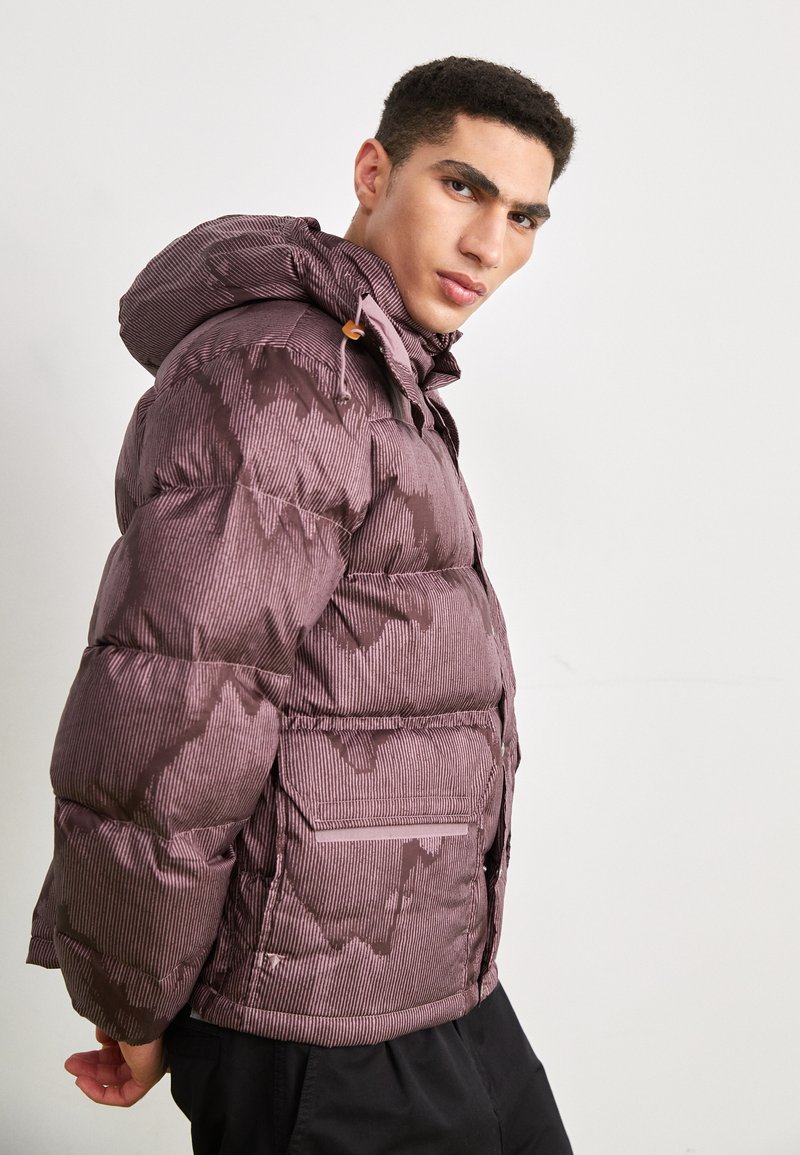The North Face SIERRA JACKET - Down jacket - fawn grey/berry - Zalando ...
