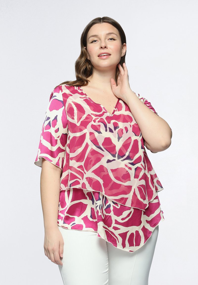 Fiorella Rubino Blouse - fucsia/neon pink - Zalando