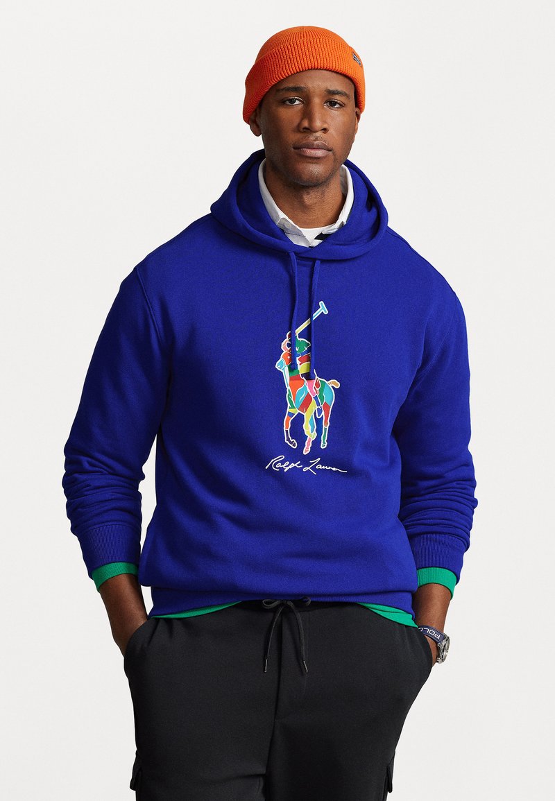 Polo Ralph Lauren Big & Tall HOOD LONG SLEEVE - Collegepaita - sapphire ...