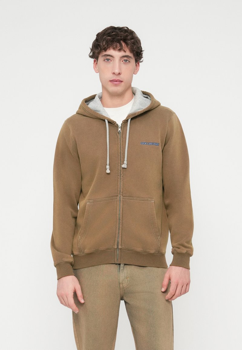 Hollister Co. TREND DROP SYRF - Hoodie - 408/brown - Zalando