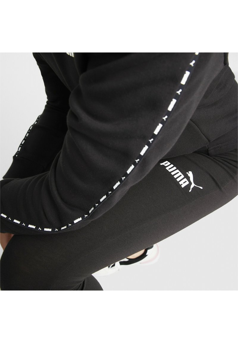 Puma POWER TAPE 7/8 FUR - Leggings - Hosen - black/schwarz - Zalando.de
