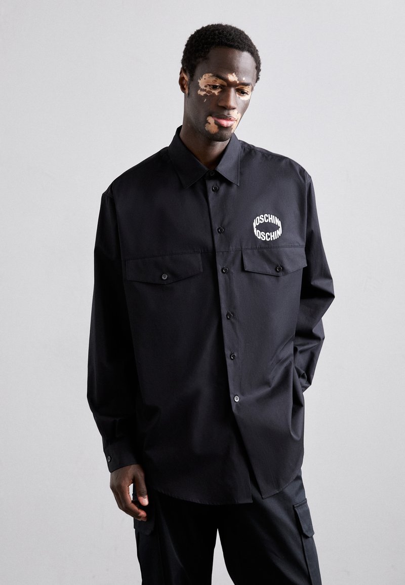 MOSCHINO Hemd - black/schwarz - Zalando.de