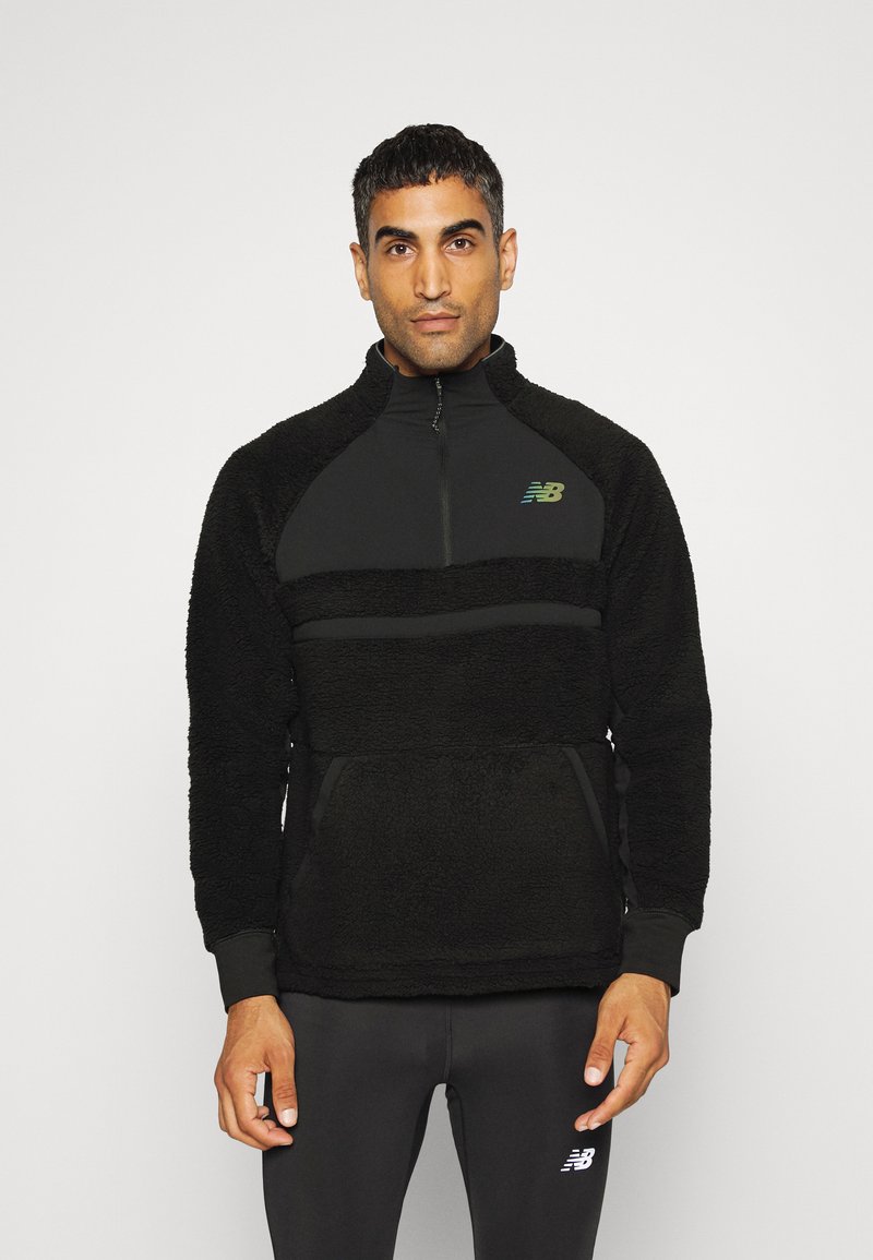 New Balance SPEED - Polárpulóver - black/fekete - Zalando.hu
