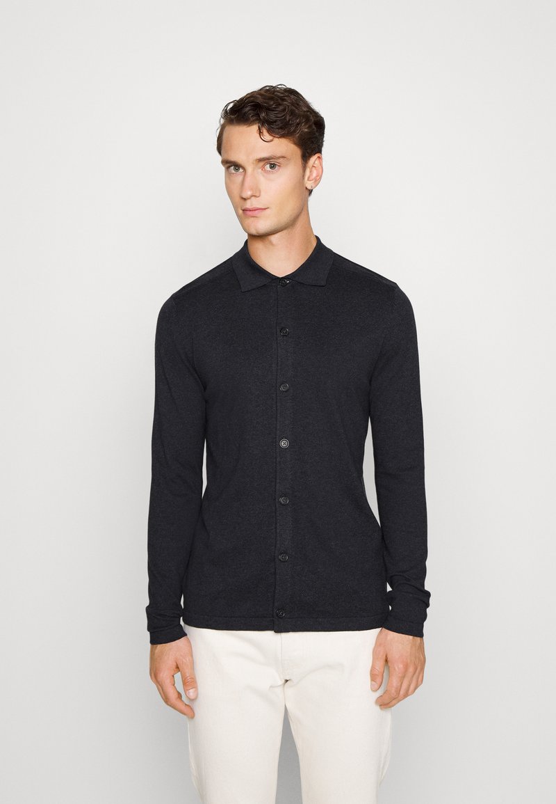 Selected Homme Strickjacke - sky captain/dunkelblau - Zalando.at