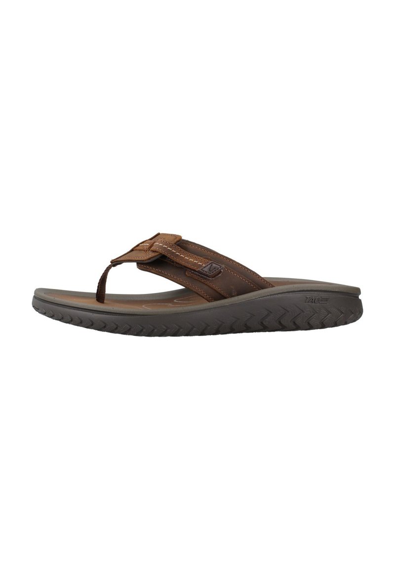 Clarks WESLEY SUN - T-bar sandals - marron/brown - Zalando.de
