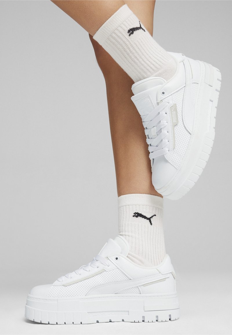 Puma MAYZE CRASHED - Sneakers basse - white/bianco - Zalando.it