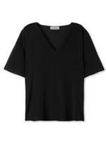 Falconeri V AUSSCHNITT - Blusa - black/negro - Zalando.es