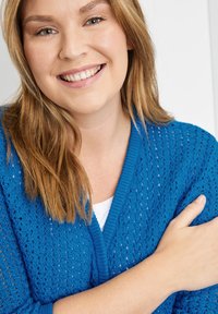 Samoon 3/4 ARM - Kofta - digital blue/blå - Zalando.se