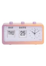 TYPO RETRO FLIP CLOCK UNISEX - Accesoires tech - lilac tropical peach ...
