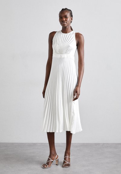 Sandro Jolie Cocktailkleid Festliches Kleid Ecru Offwhite Zalando De