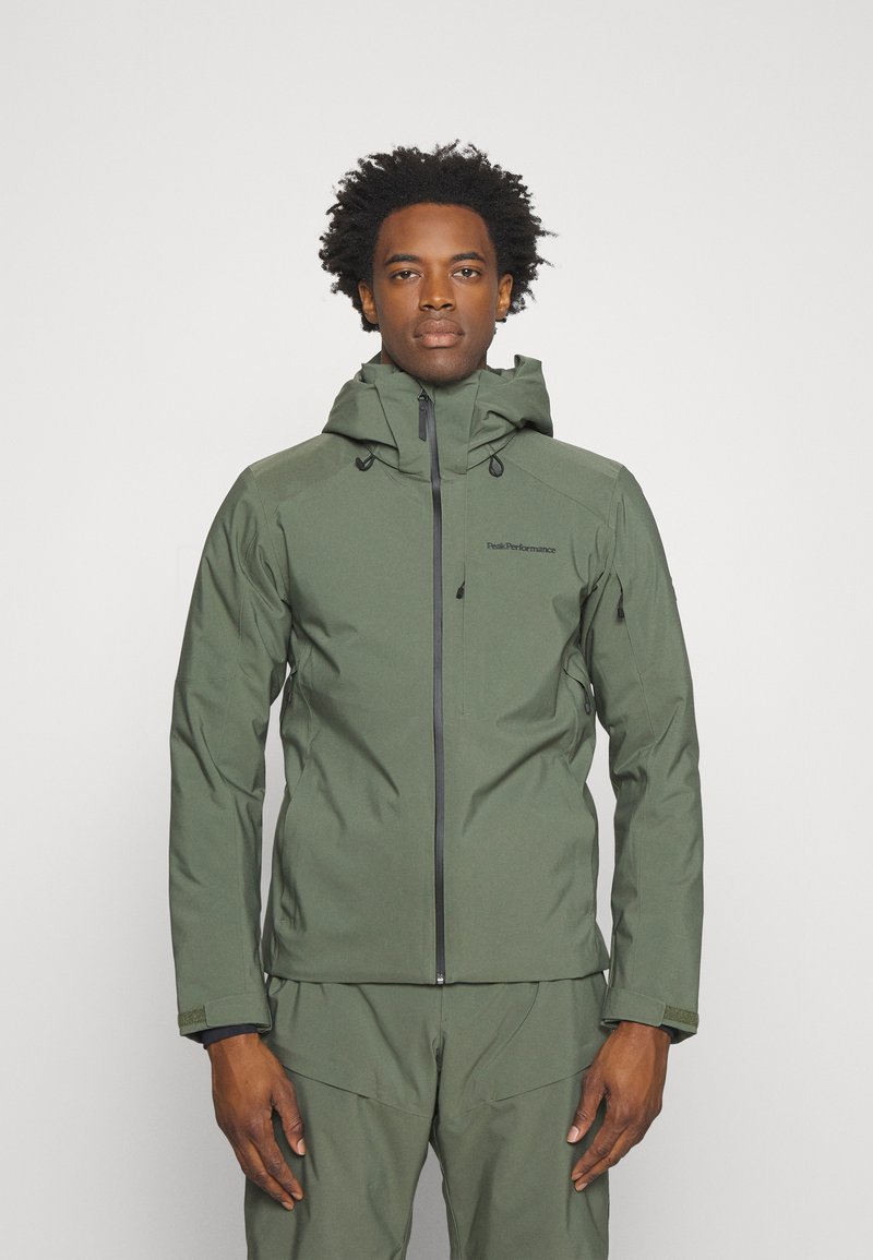 Peak Performance MAROON JACKET - Snowboard jacket - pine needle/khaki ...