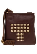 Silvio Tossi Across body bag - dark whiskey/brown - Zalando.co.uk