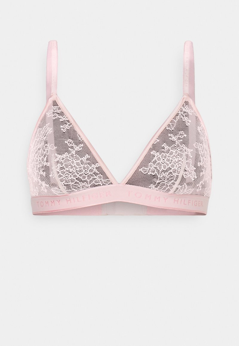 Tommy Hilfiger Triangle bra - whimsy pink/light pink - Zalando.co.uk