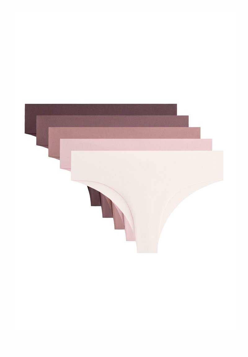 OYSHO 5 INVISIBLE POLYAMIDE BLEND BRAZILIAN - String - brown/marron ...