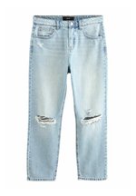 Next CROPPED - Jeans slim fit - mid blue/blå - Zalando.se