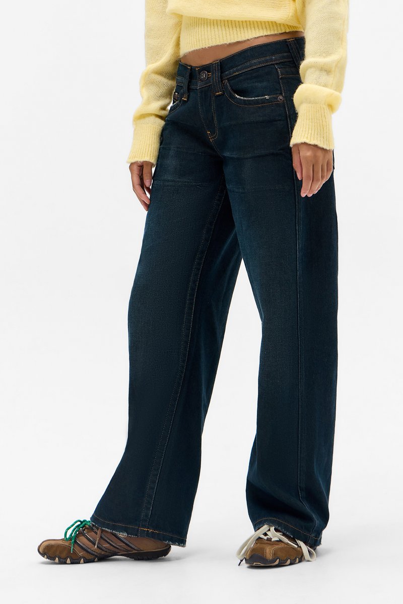 BDG Urban Outfitters KAYLA - Jeans Relaxed Fit - blue black/blue denim ...