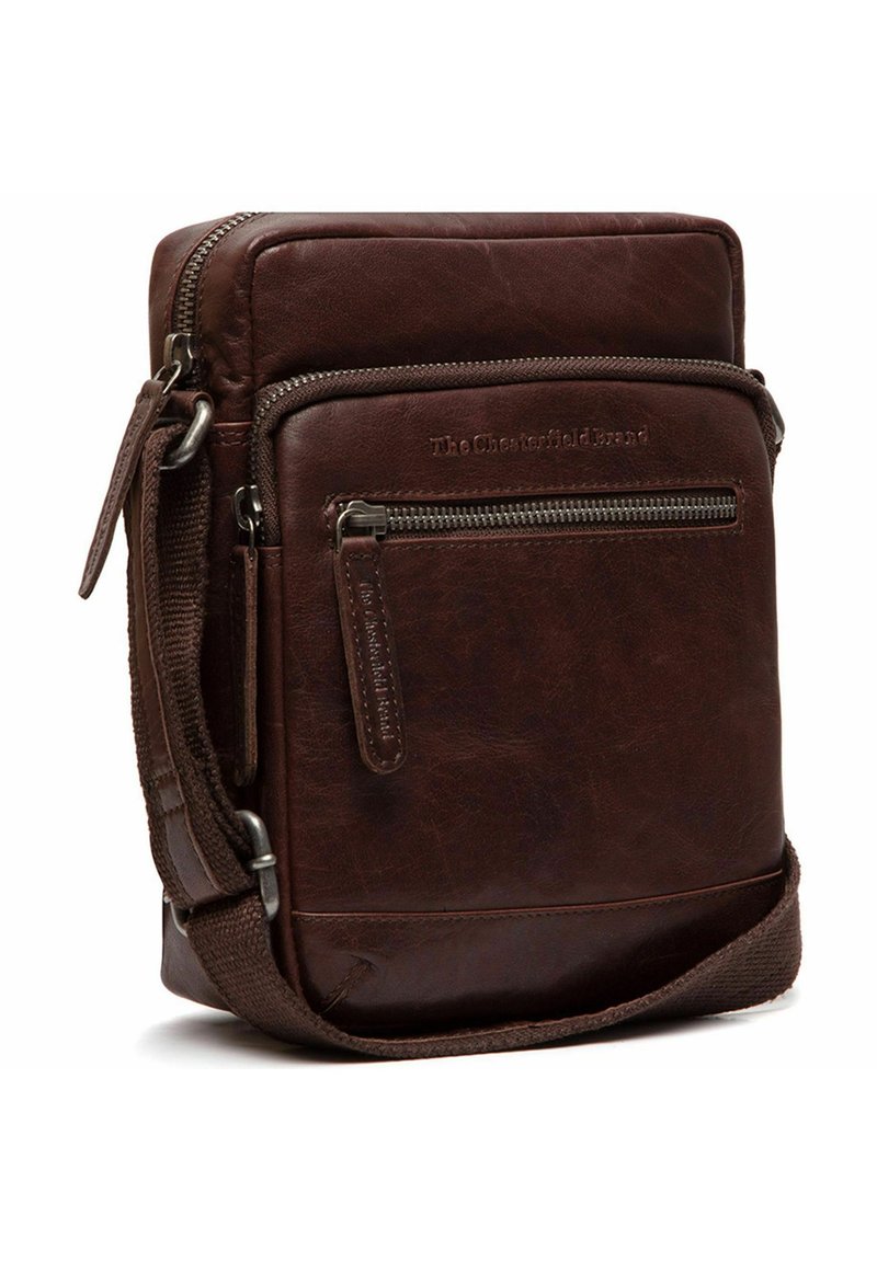 The Chesterfield Brand ARENAS - Across body bag - brown/dark brown ...