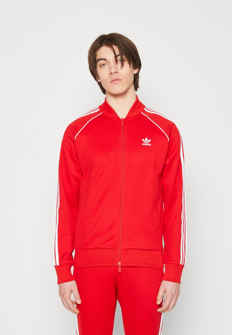 adidas Originals UNISEX - Vetoketjullinen college - better scarlet ...