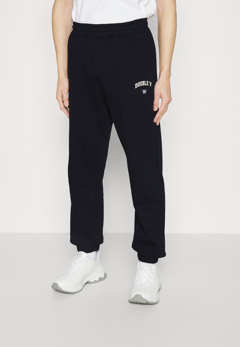Wood Wood Tracksuit bottoms - navy/dark blue - Zalando.ie
