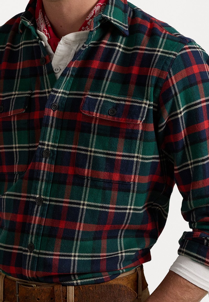 Polo Plaid Flannel Shirts Polo Ralph Lauren Plaid Brushed Flannel
