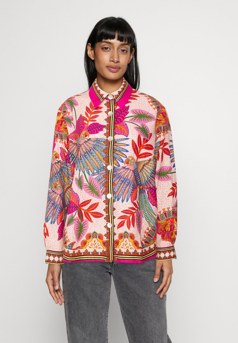 Farm Rio MACAW - Camicia - pink/multicolore - Zalando.it
