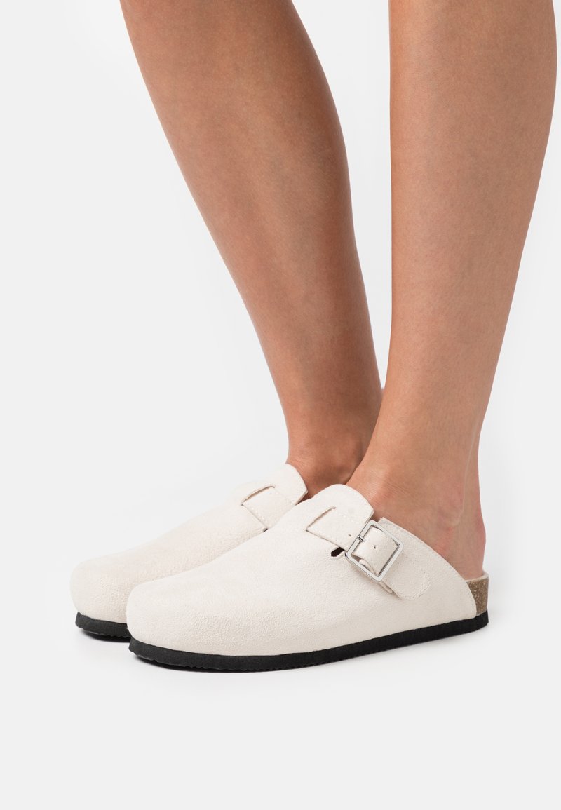 Monki Mules - beige dusty light/beige - Zalando.ie