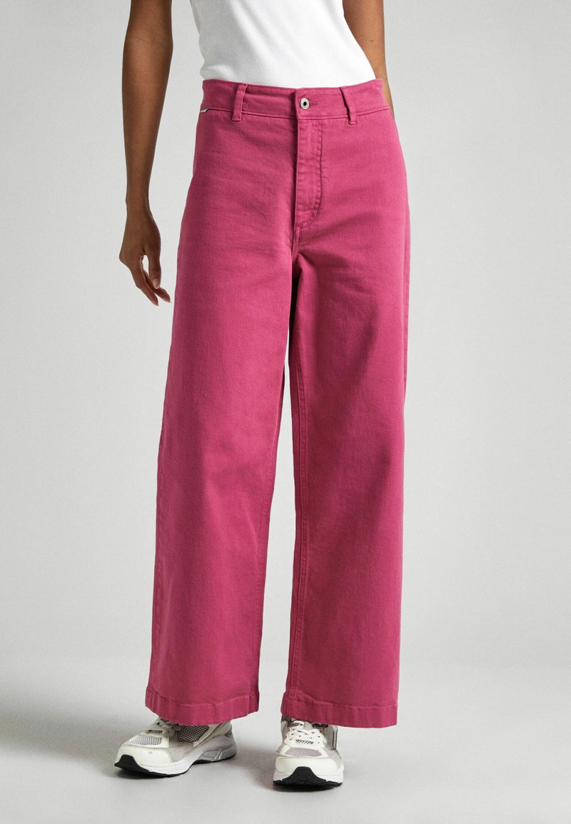 Pepe Jeans TANIA - Flared Jeans - english rose pink/pink - Zalando.at