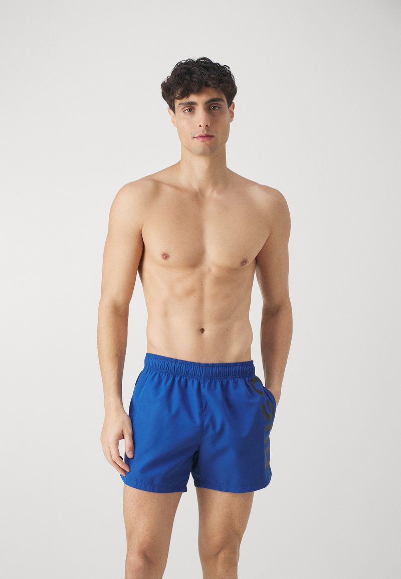 HUGO ABAS - Badeshorts - medium blue/blau - Zalando.at