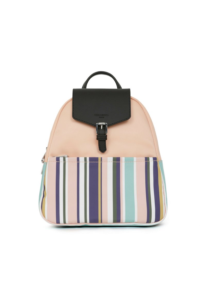 Hexagona CALYPSO - Sac à dos - bayadère / rose/rose - ZALANDO.FR