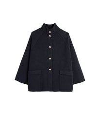 PARFOIS PONCHO WITH HIGH NECK - Cardigan - navy/blu scuro - Zalando.it