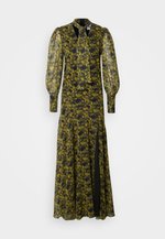 Heathe DEMBI DRESS - Vestido largo - black/green/yellow/blanco - Zalando.es