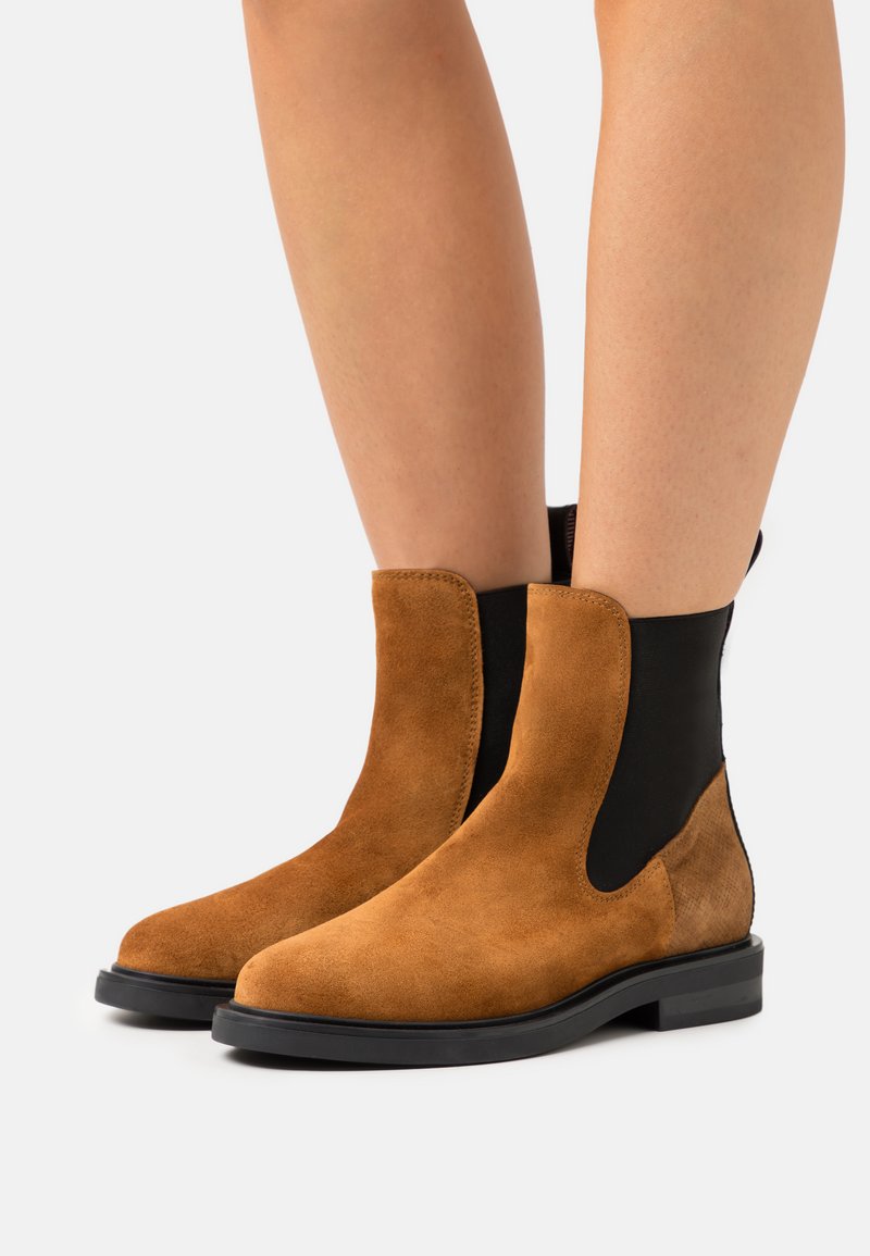 Scotch & Soda HAILEY - Botines - cognac/coñac - Zalando.es